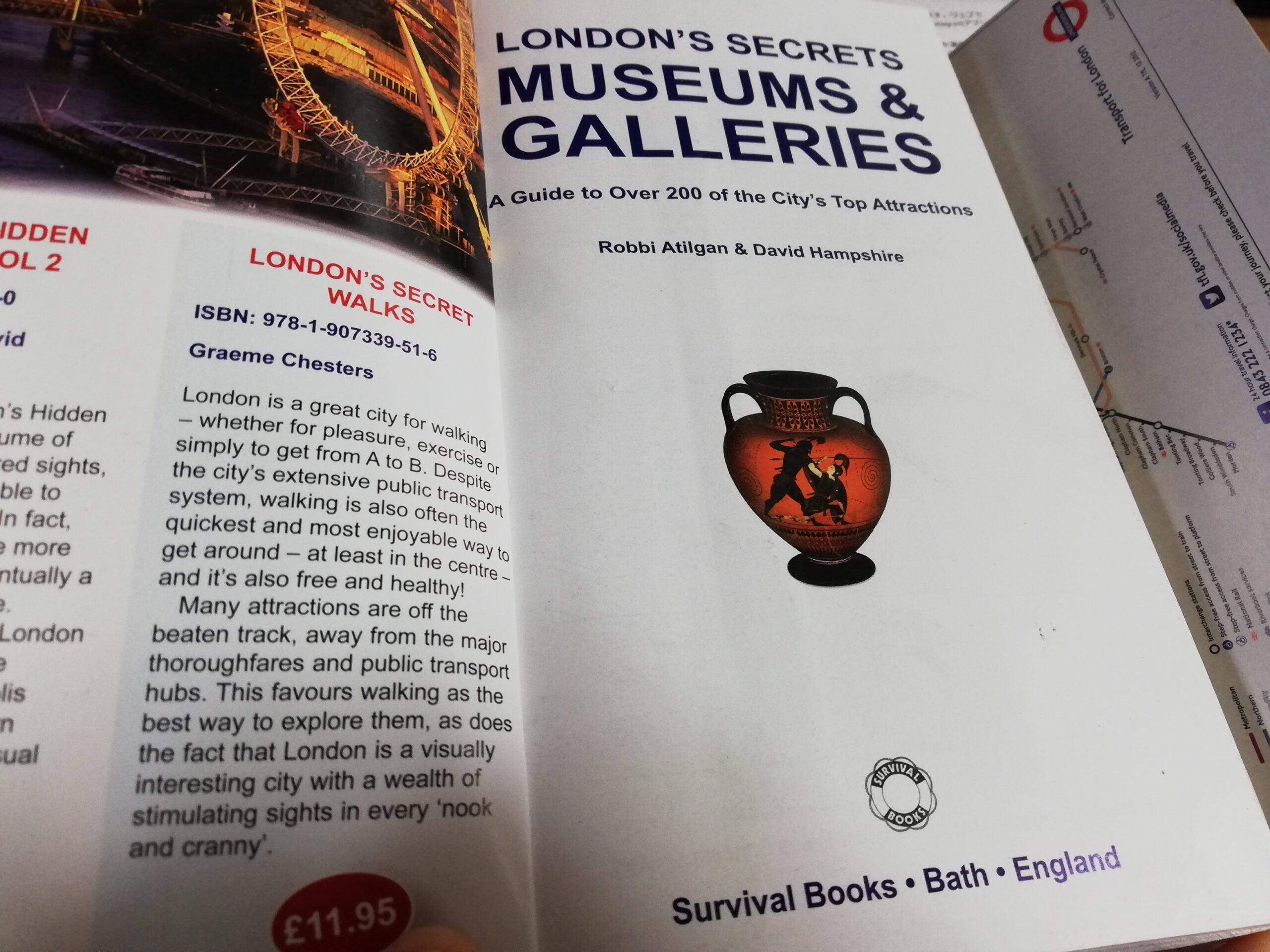 読書『LONDON’S SECRETS MUSEUM ＆ GALLERIES』（Survival Books） | ふじゆりスタイル